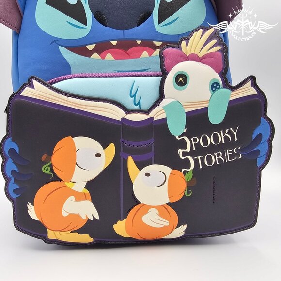 Loungefly | Bags | Loungefly Disney Stitch Spooky Stories Halloween ...